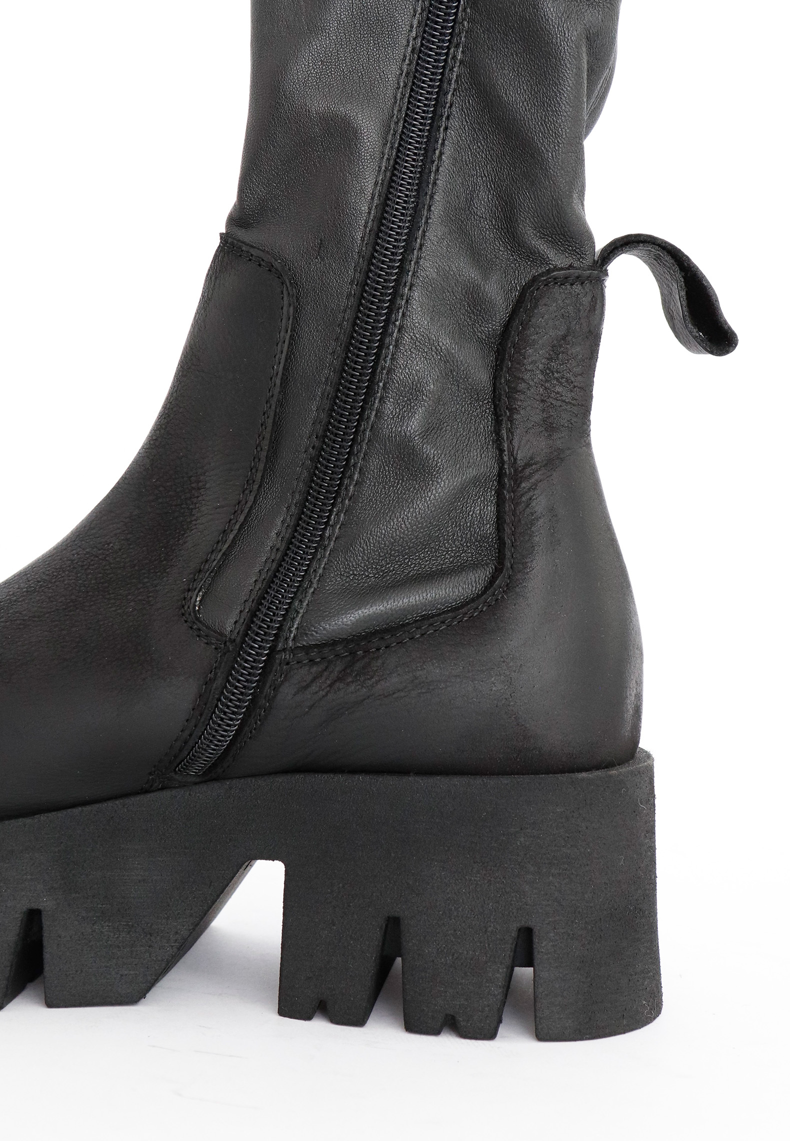 Boots - Lofina - Boot with stretch skin and zipper